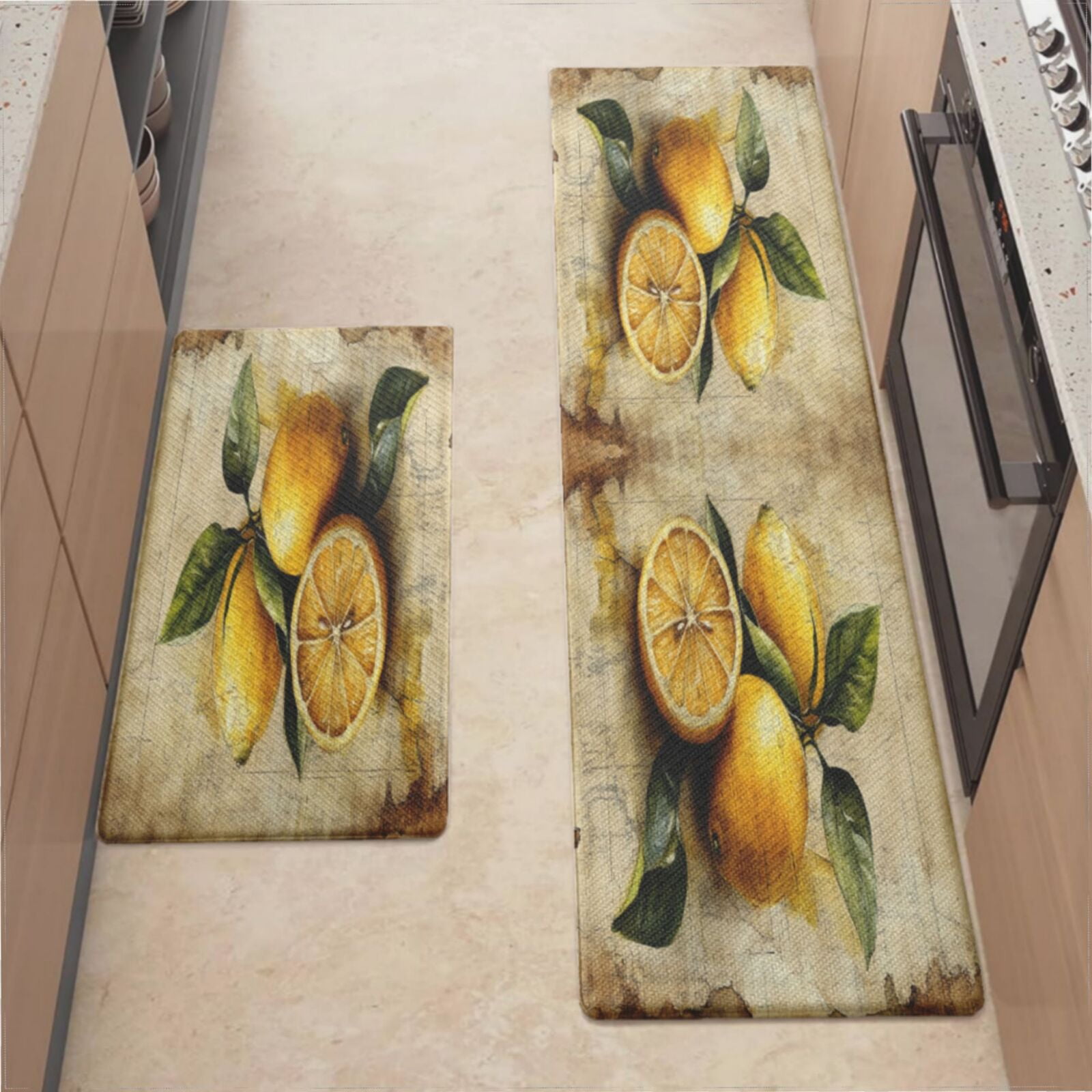 Anti Fatigue Cushioned Kitchen Mats For Floor, Waterproof Non Slip ...