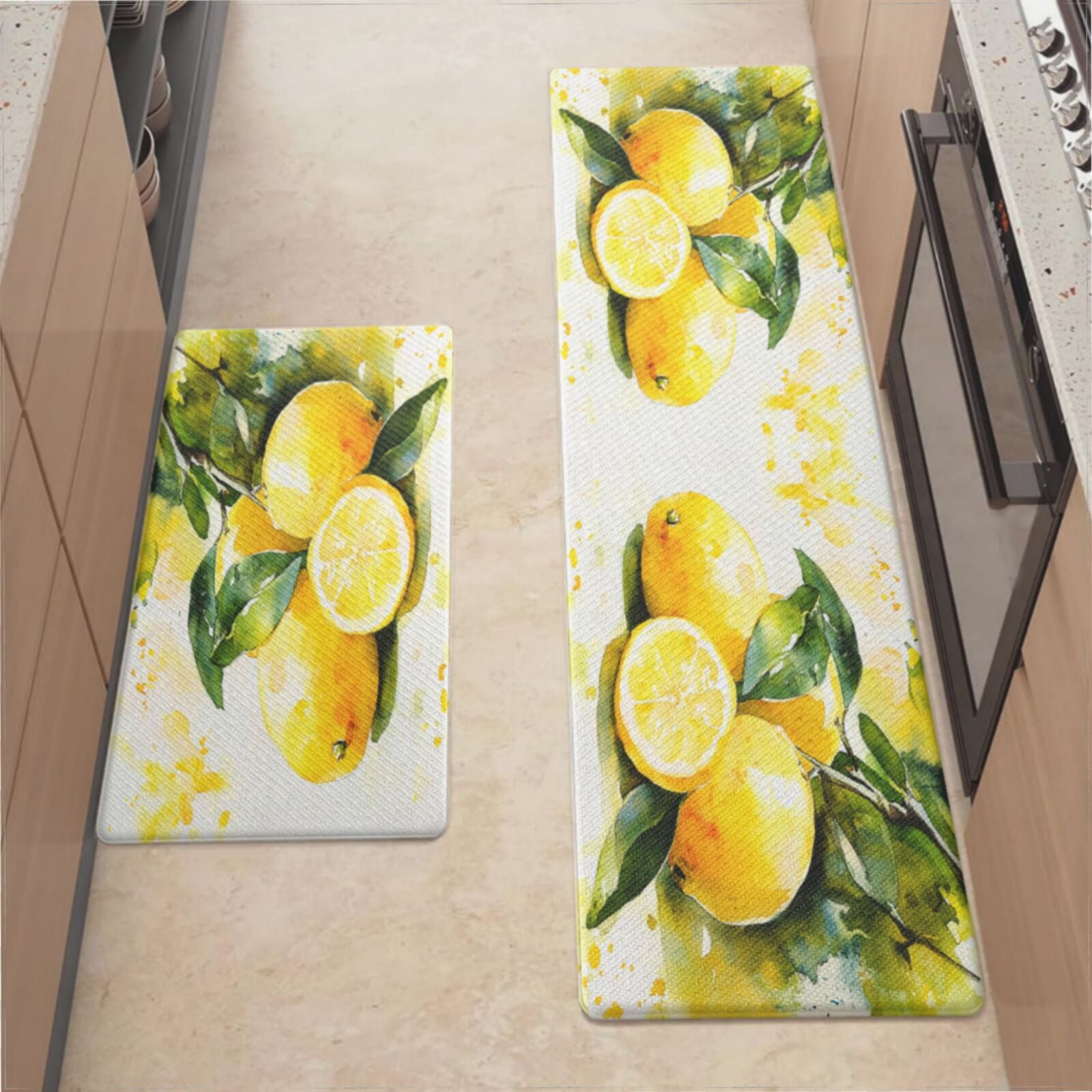 Anti Fatigue Cushioned Kitchen Mats For Floor, Waterproof Non Slip ...