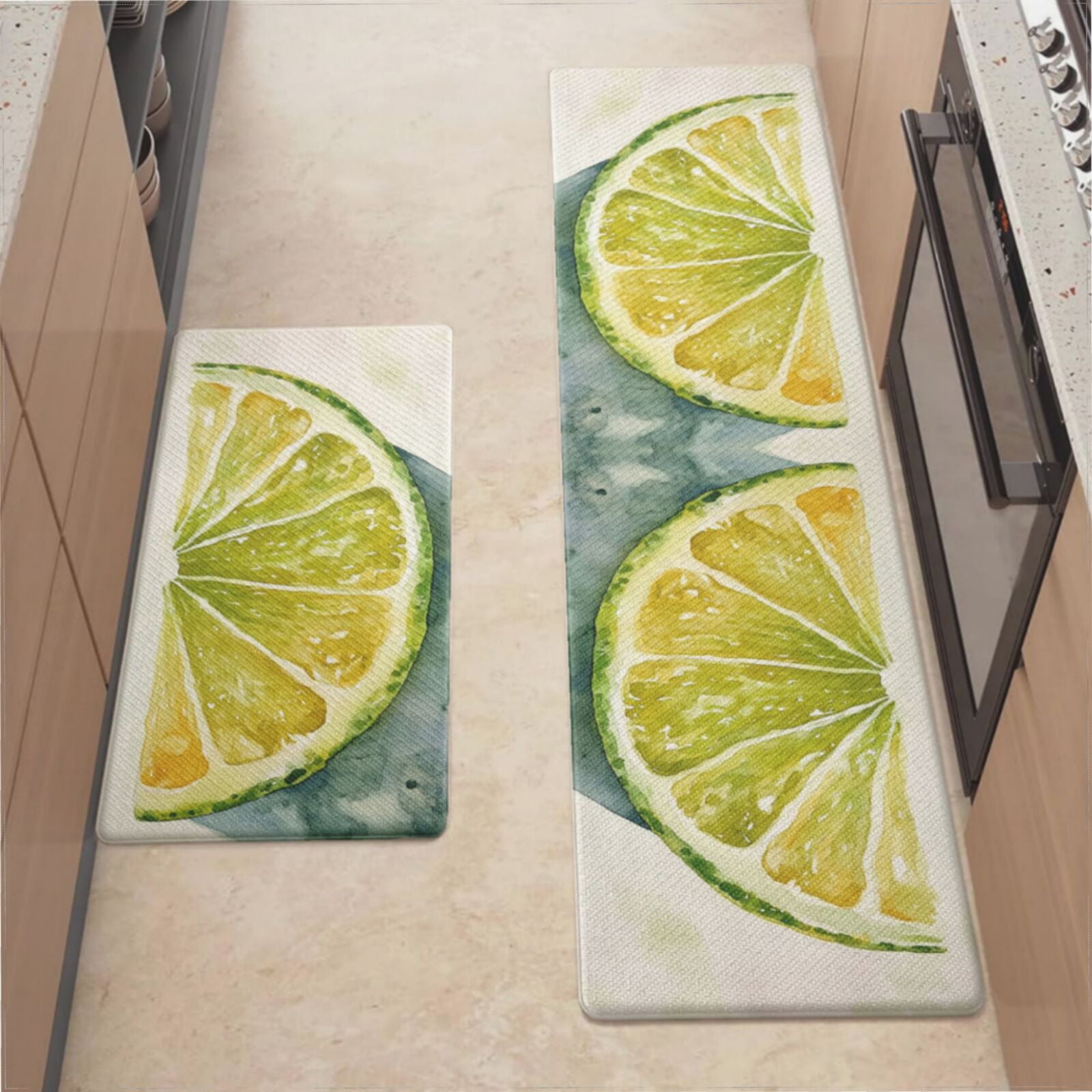 Anti Fatigue Cushioned Kitchen Mats For Floor, Waterproof Non Slip ...