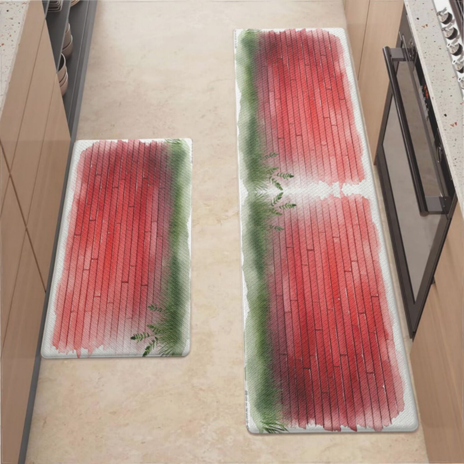 Anti Fatigue Cushioned Kitchen Mats For Floor, Waterproof Non Slip ...