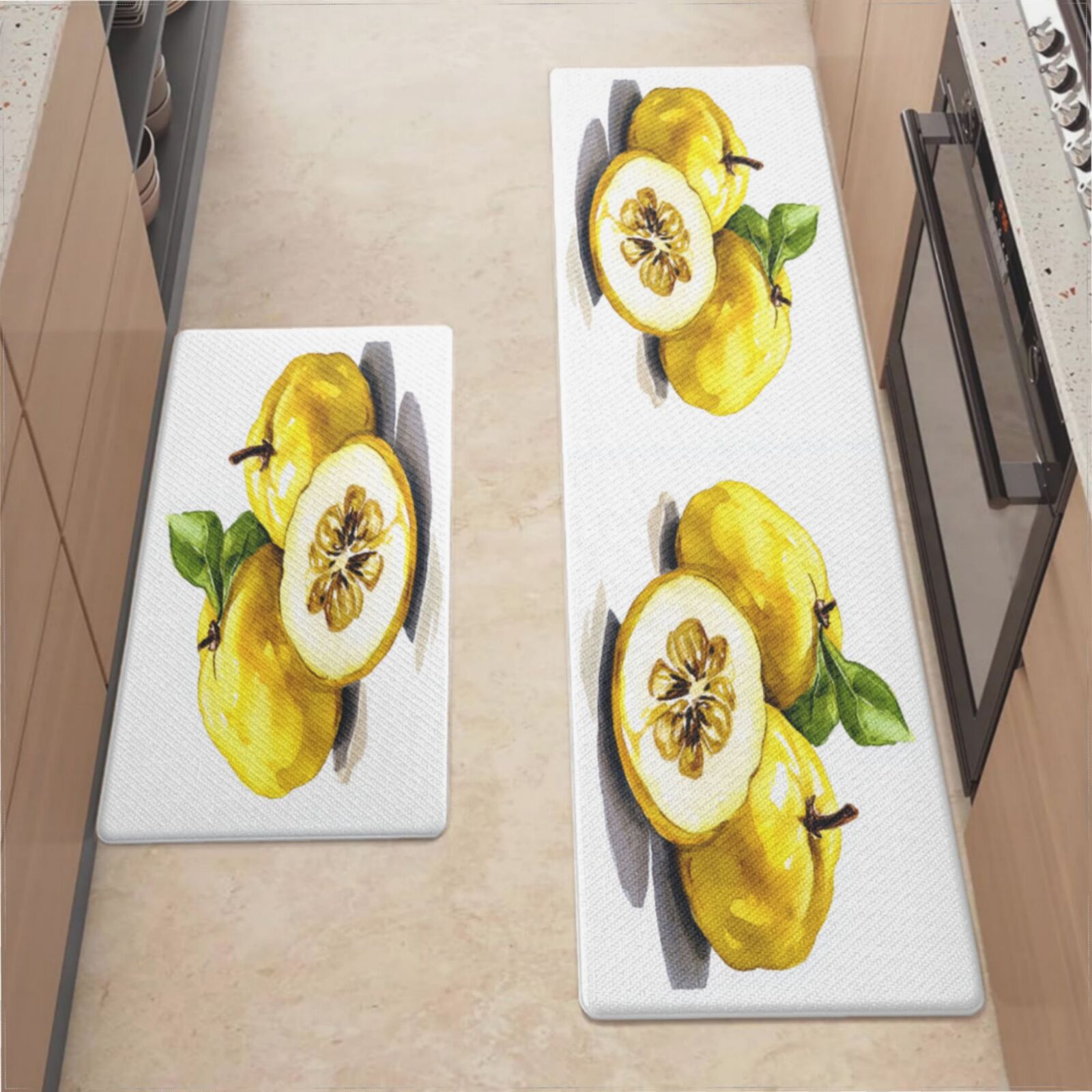 Anti Fatigue Cushioned Kitchen Mats For Floor, Waterproof Non Slip ...