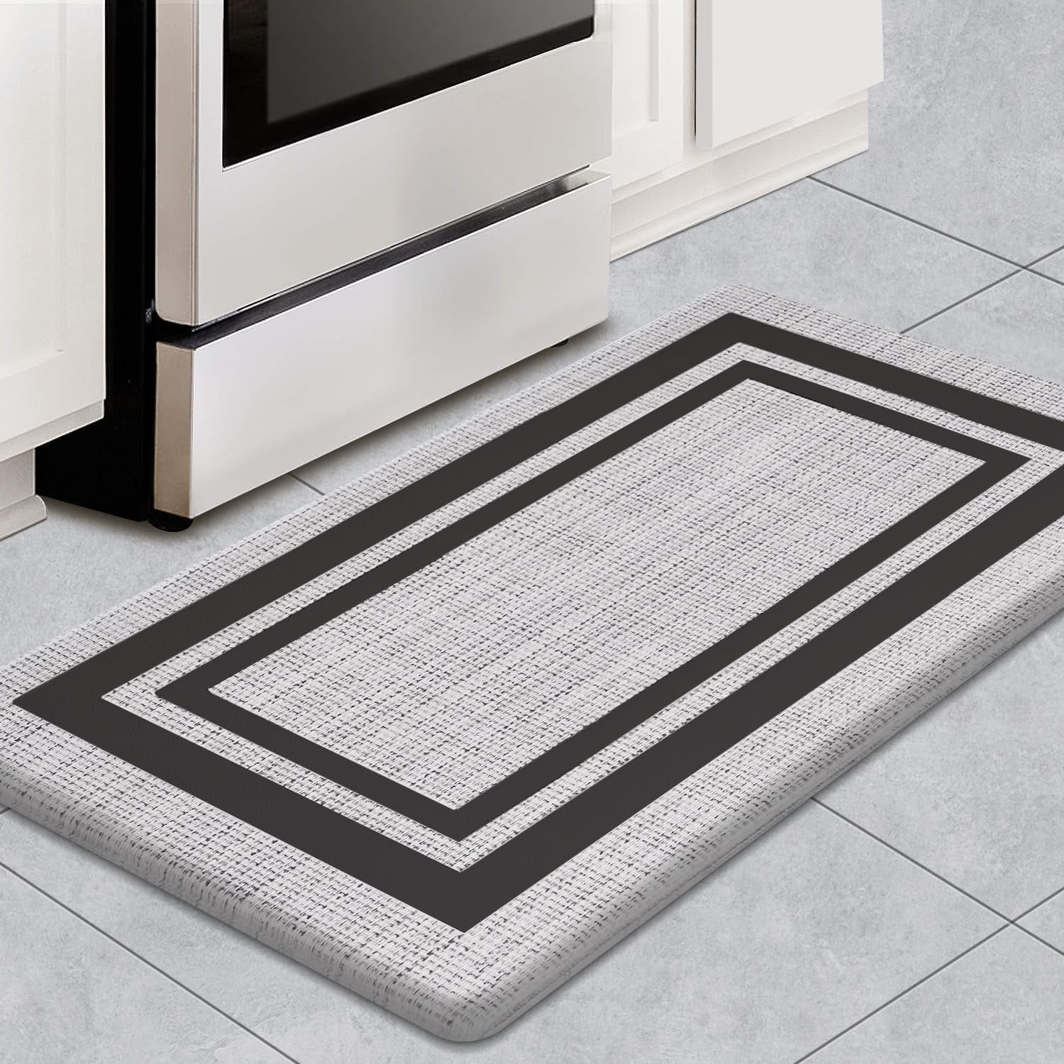 Anti Fatigue Kitchen Floor Mat, 1/2 Inch Thick Comfort Cushioned ...