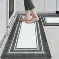 Anti Fatigue Kitchen Mat 2PCS,Kitchen Rugs Non Slip Rubber Backing ...