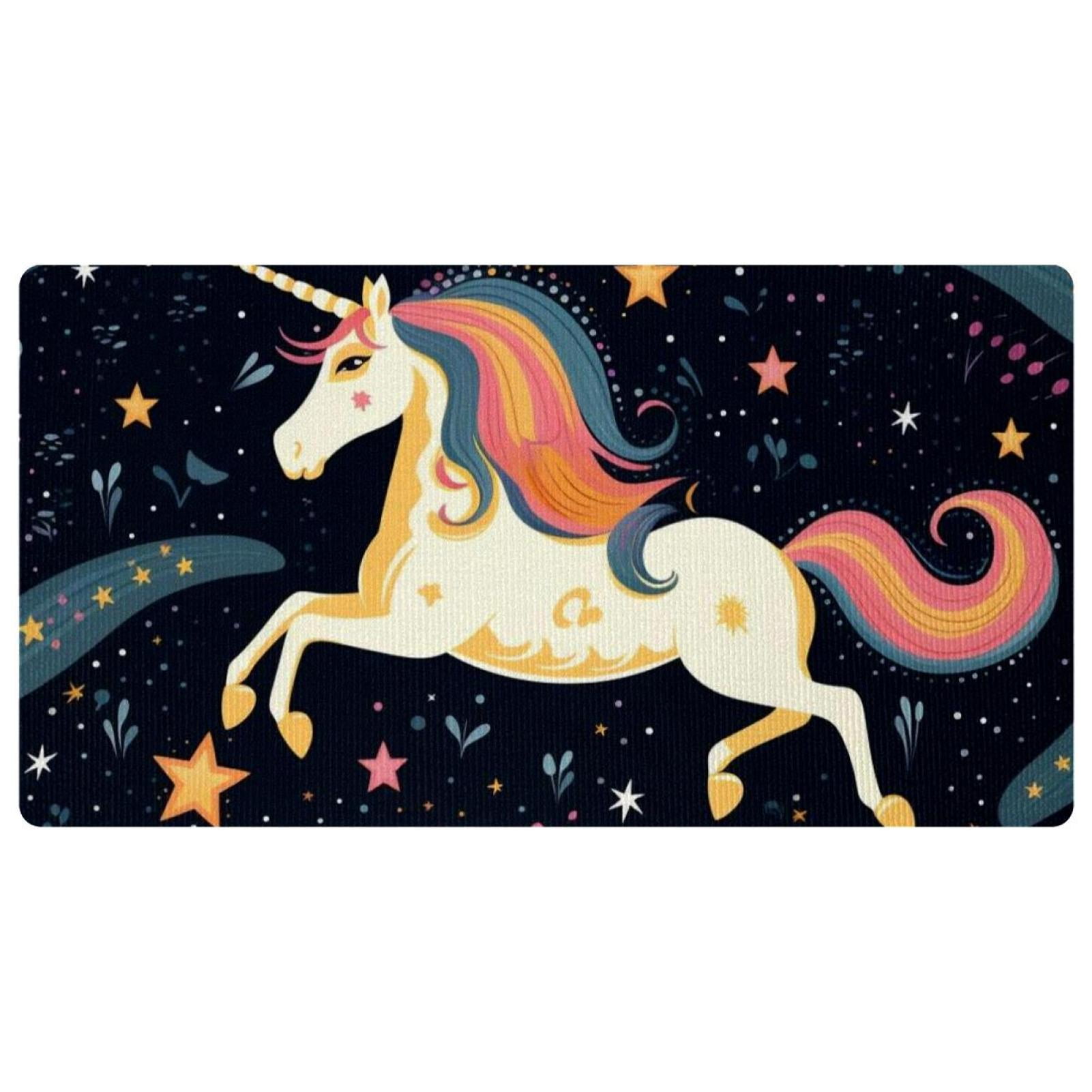 Anti Fatigue Kitchen Mat Non Slip Kitchen Mats with Cartoon Starry Sky ...