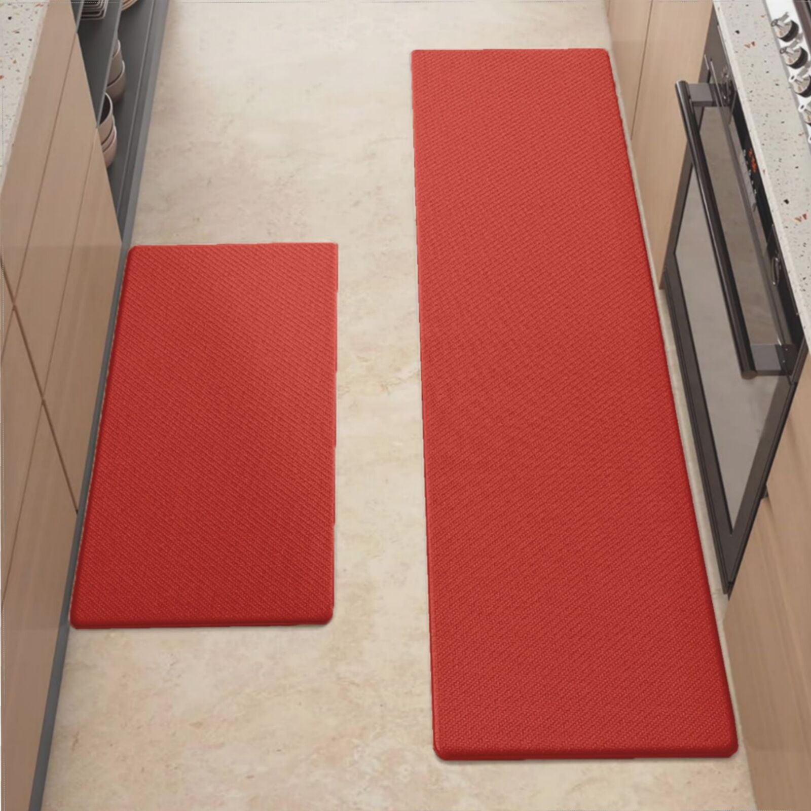 Anti Fatigue Kitchen Mat, Orange Golden Gate Bridge Sets of 2 Kitchen ...