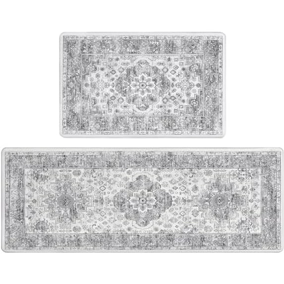 Anti Fatigue Kitchen Mat Set of 2 Non Slip Kitchen Mats for Floor ...