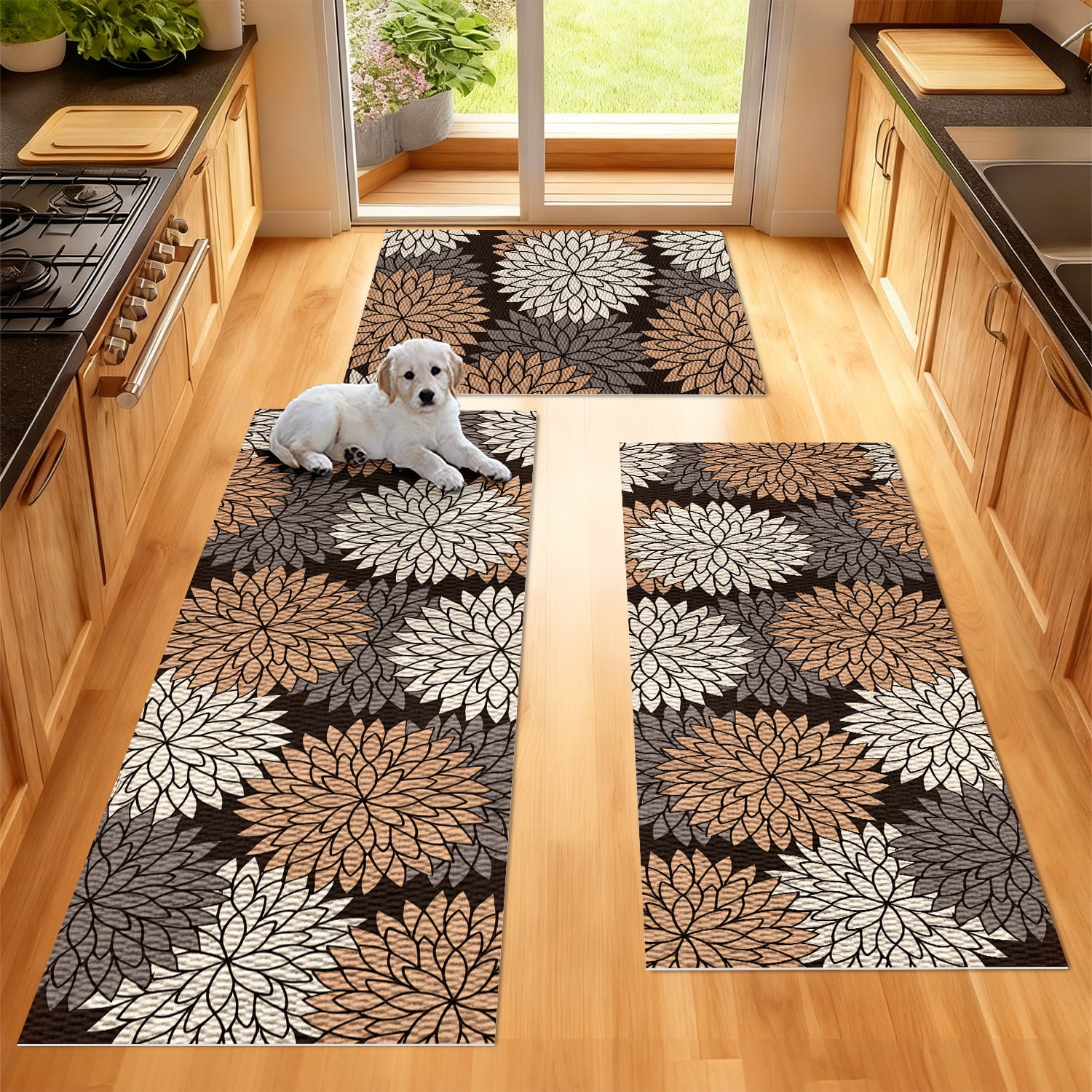 Anti-Fatigue Kitchen Mat Set – Massage-Texture Comfort Rugs, Stress ...