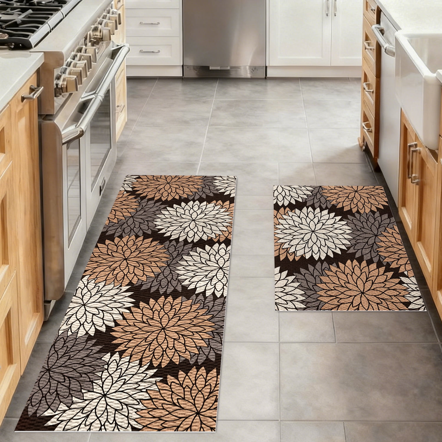 Anti-Fatigue Kitchen Mat Set – Massage-Texture Comfort Rugs, Stress ...