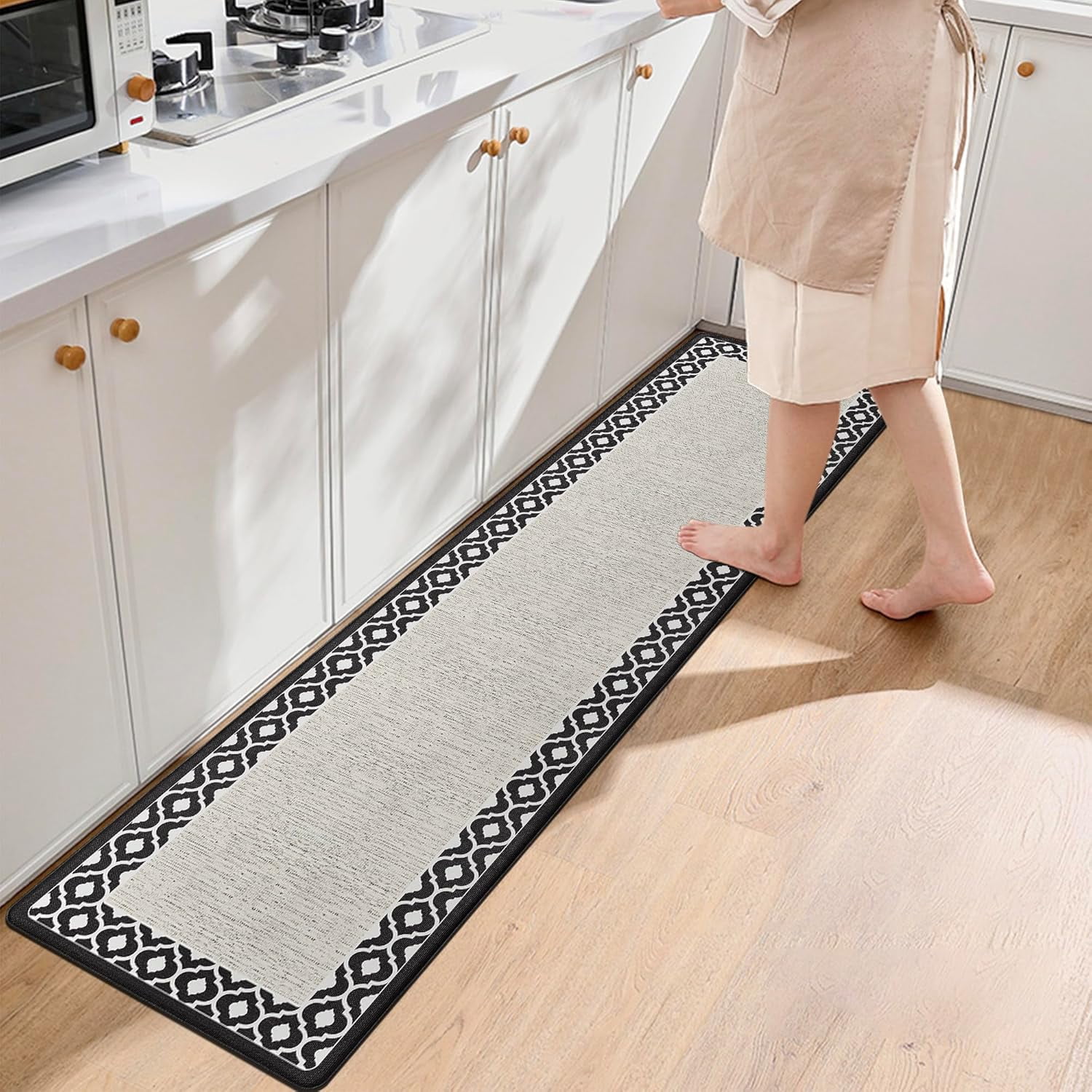 Anti Fatigue Kitchen Rug Long Kitchen Mats for Floor Ergonomic Comfort ...