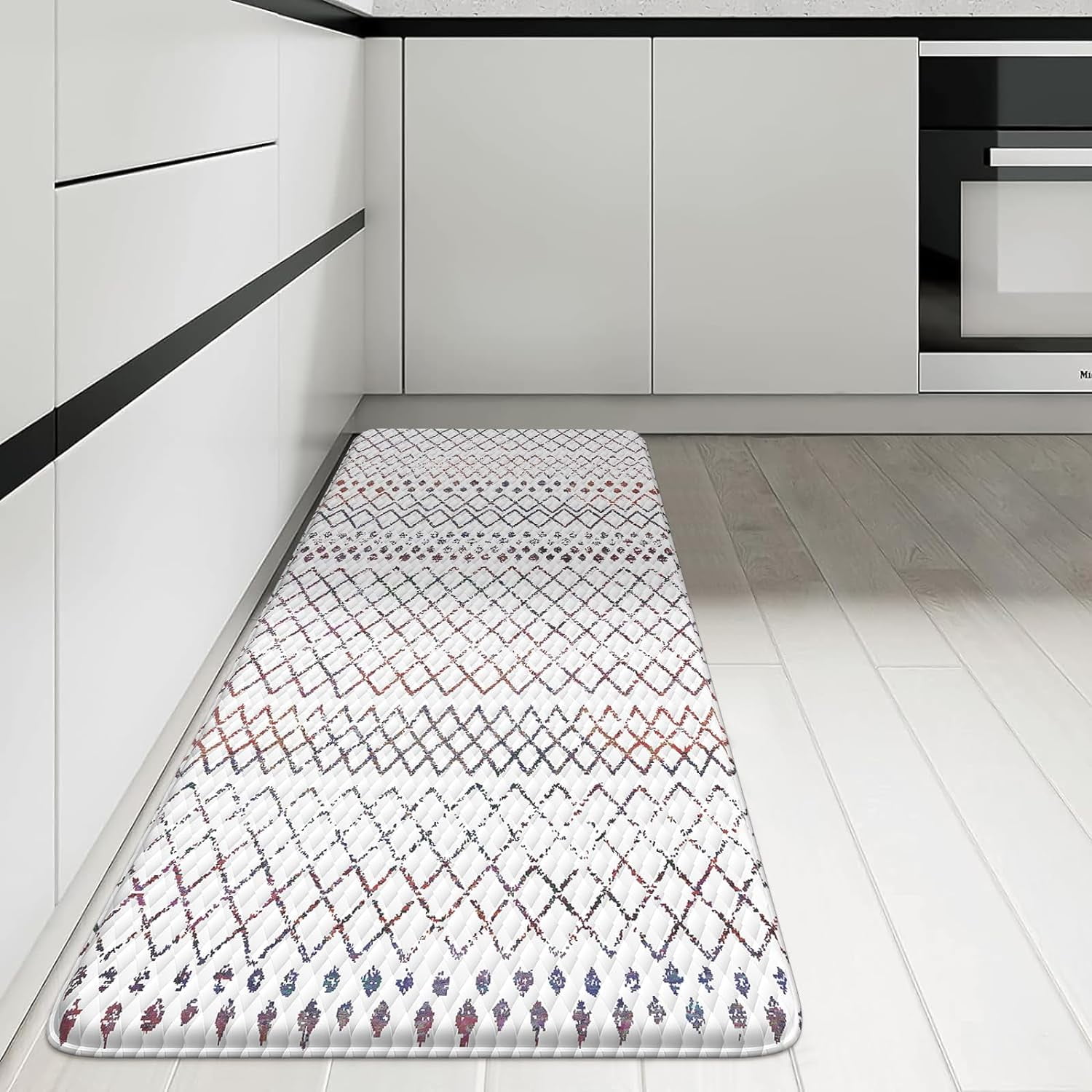 Anti Fatigue Mats for Kitchen Floor 17.3"x47", Farmhouse Kitchen Rugs ...