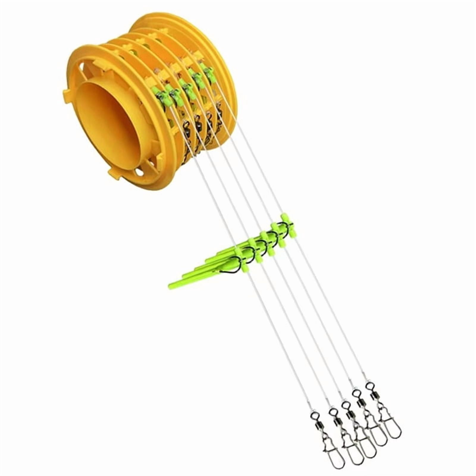 Anti- Fishing Hooks with Organizer Rotating Spinner Fishing Lure Spoon ...