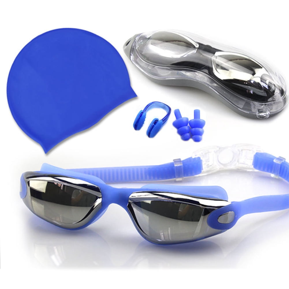 Anti-Fog Professional Swimming Goggles Adults Silicone Swimming Glasses ...