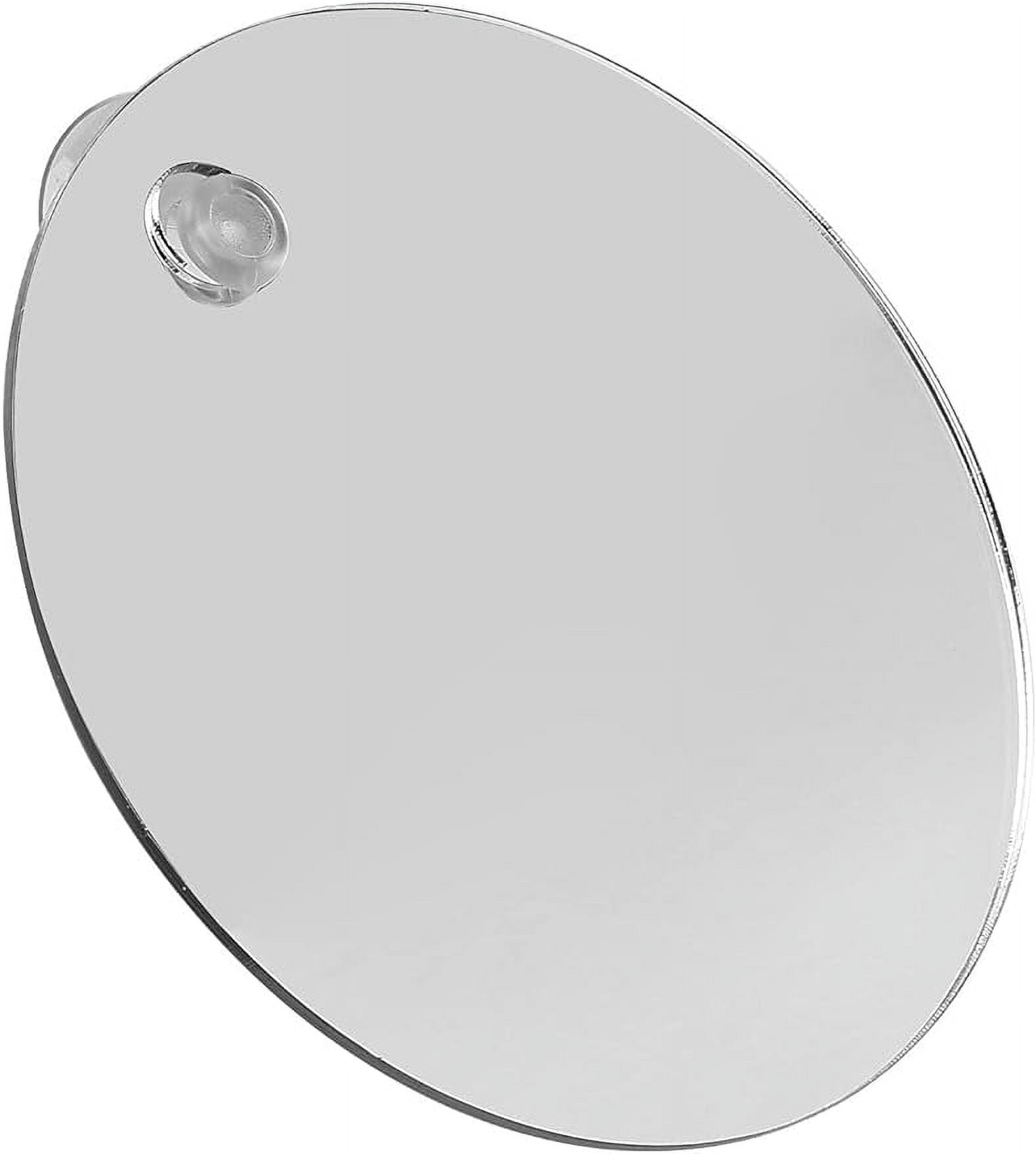 Anti Fog Shower Mirror, Round Shower Mirror Fogless Bathroom Shaving ...
