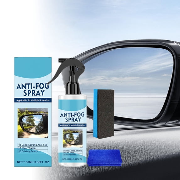 Anti Fog Spray – Car Window Cleaner | All Weather Adhesion, Unscented ...