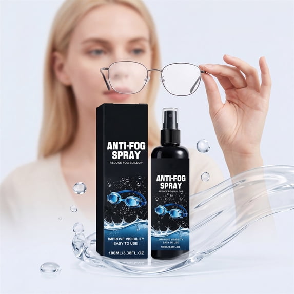 Anti Fog Spray For Glasses, Long Lasting Lens Defogger Quick Clear ...