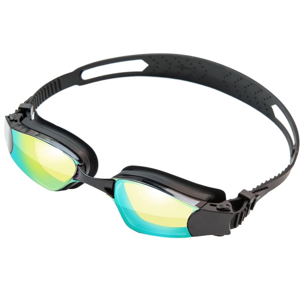 Anti-Fog Swim Goggles with Storage Box, Soft Noses Bridge No Leaking ...