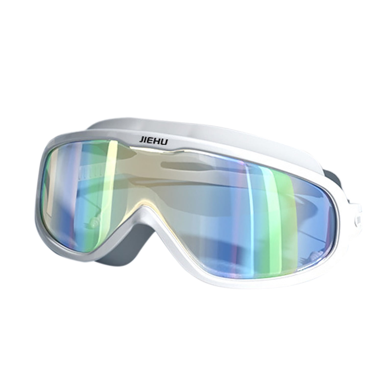 Swim Goggles - No Leaking, Full Anti-Fog, 3D Silicone Eye Loops, for ...