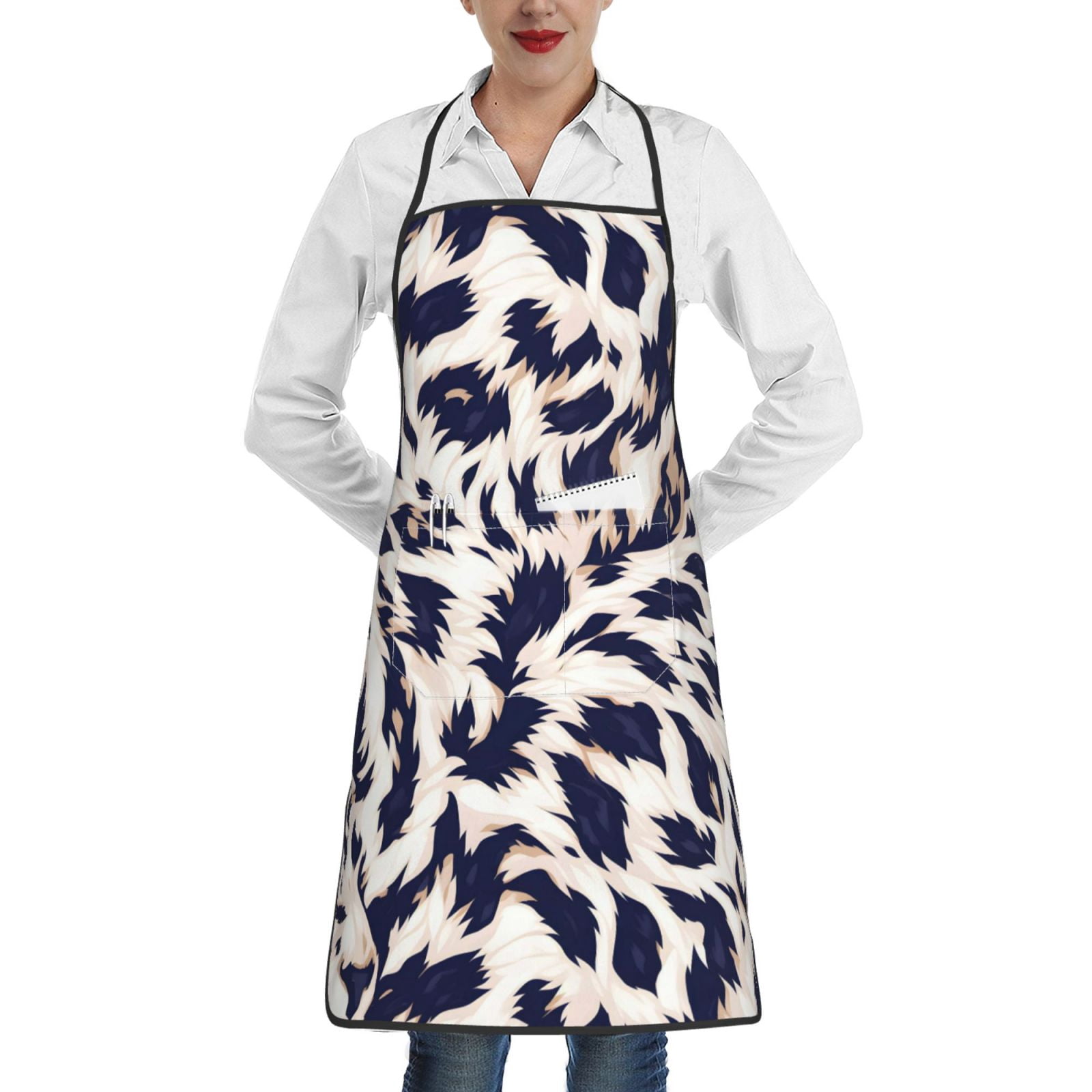 Anti-Fouling Belt Pocket Elasticated Apron - Non-Slippery Non-Fading ...
