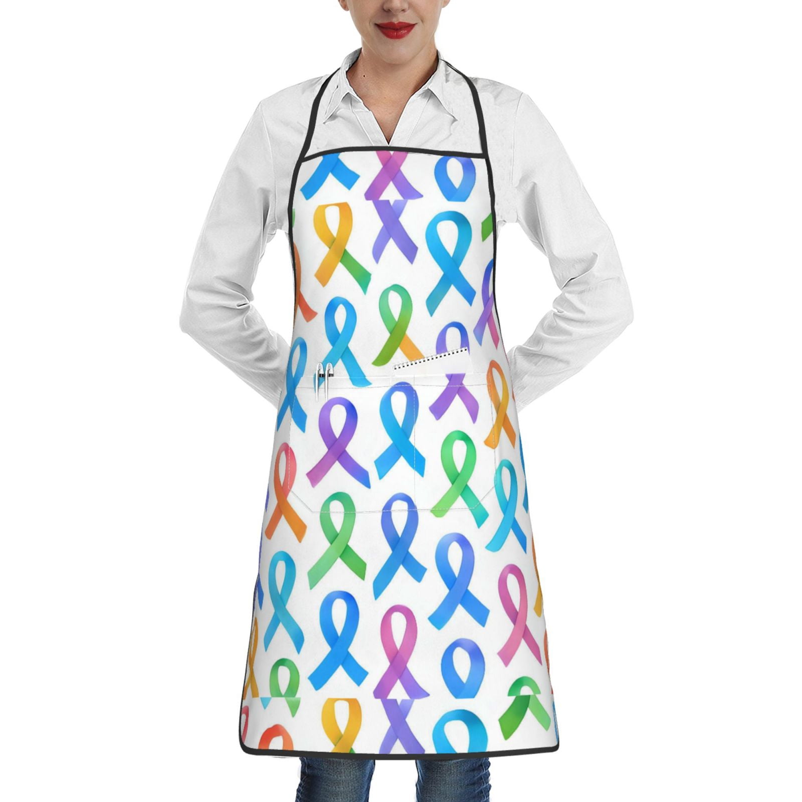 Anti-Fouling Belt Pocket Elasticated Apron - Non-Slippery Non-Fading ...