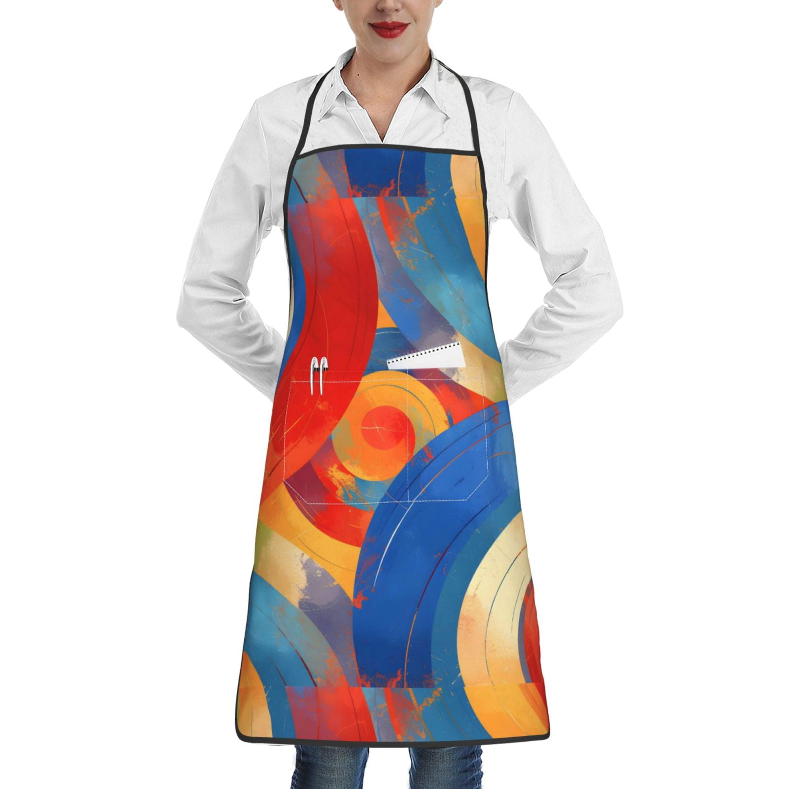 Anti-Fouling Belt Pocket Elasticated Apron - Non-Slippery Non-Fading ...