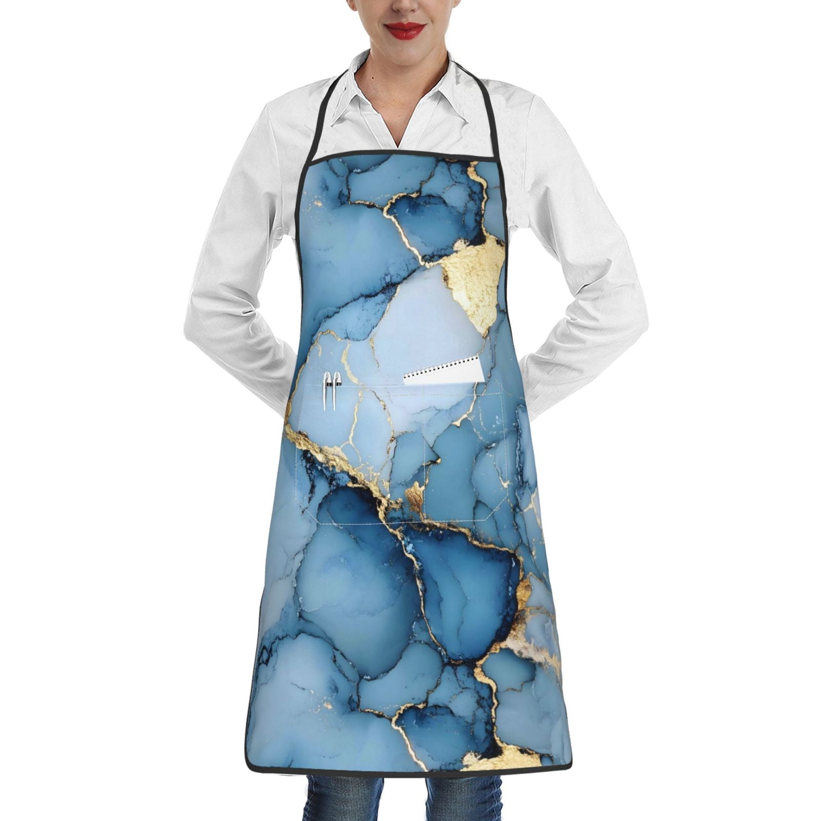 Anti-Fouling Belt Pocket Elasticated Apron - Non-Slippery Non-Fading ...