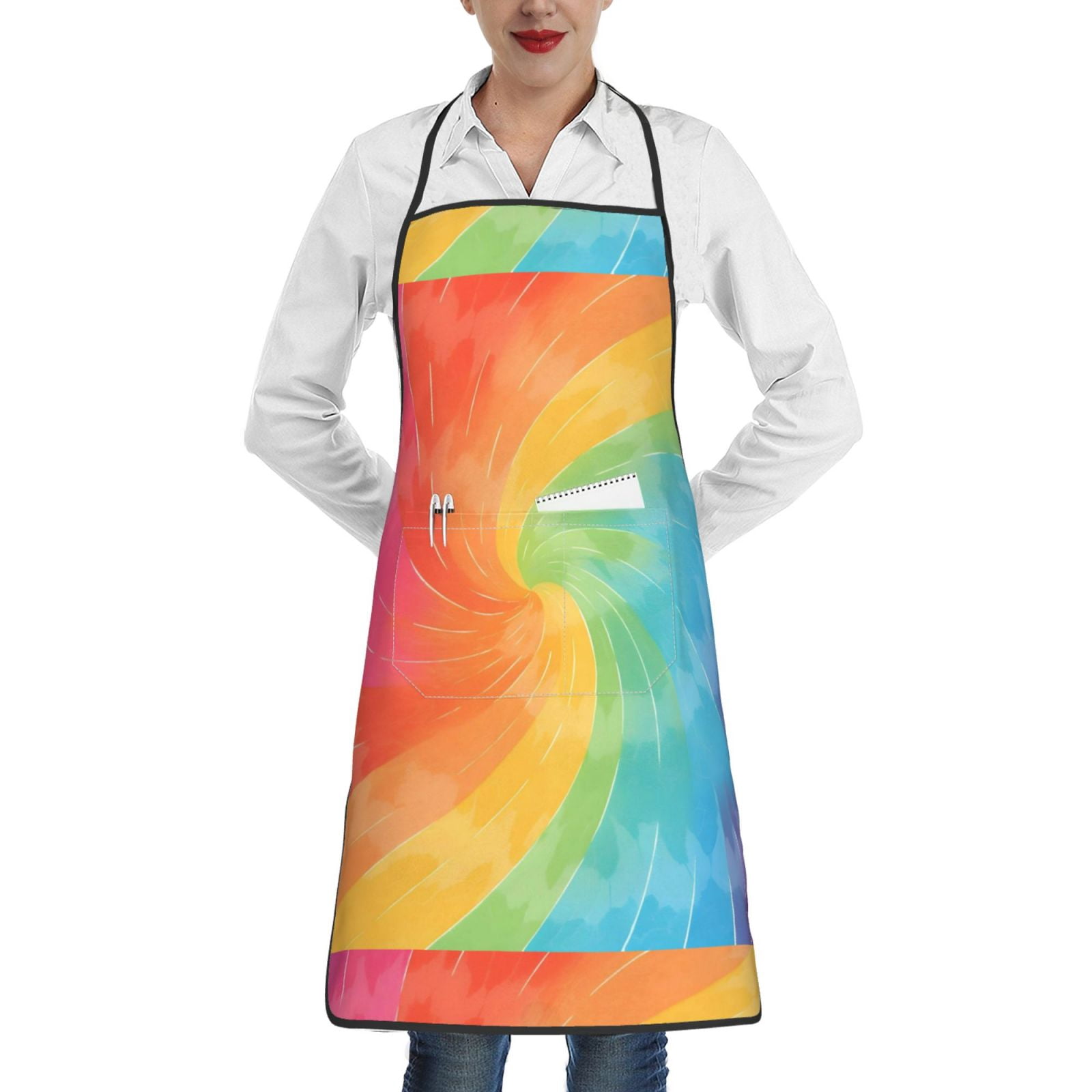 Anti-Fouling Belt Pocket Elasticated Apron - Non-Slippery Non-Fading ...