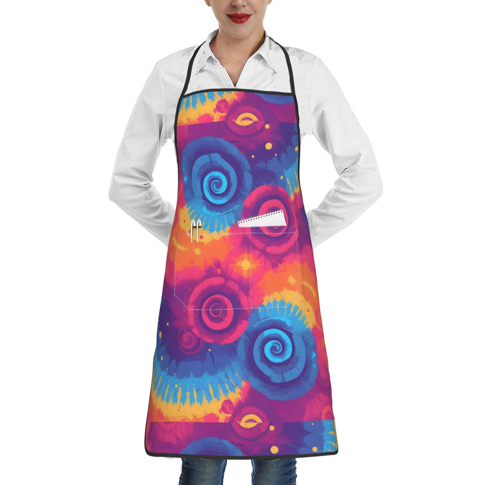 Anti-Fouling Belt Pocket Elasticated Apron - Non-Slippery Non-Fading ...