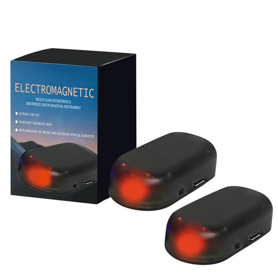 Anti-Freeze Electromagnetic Car Snow Removal Device,2Pcs Electromagnetic Molecular Interference ...