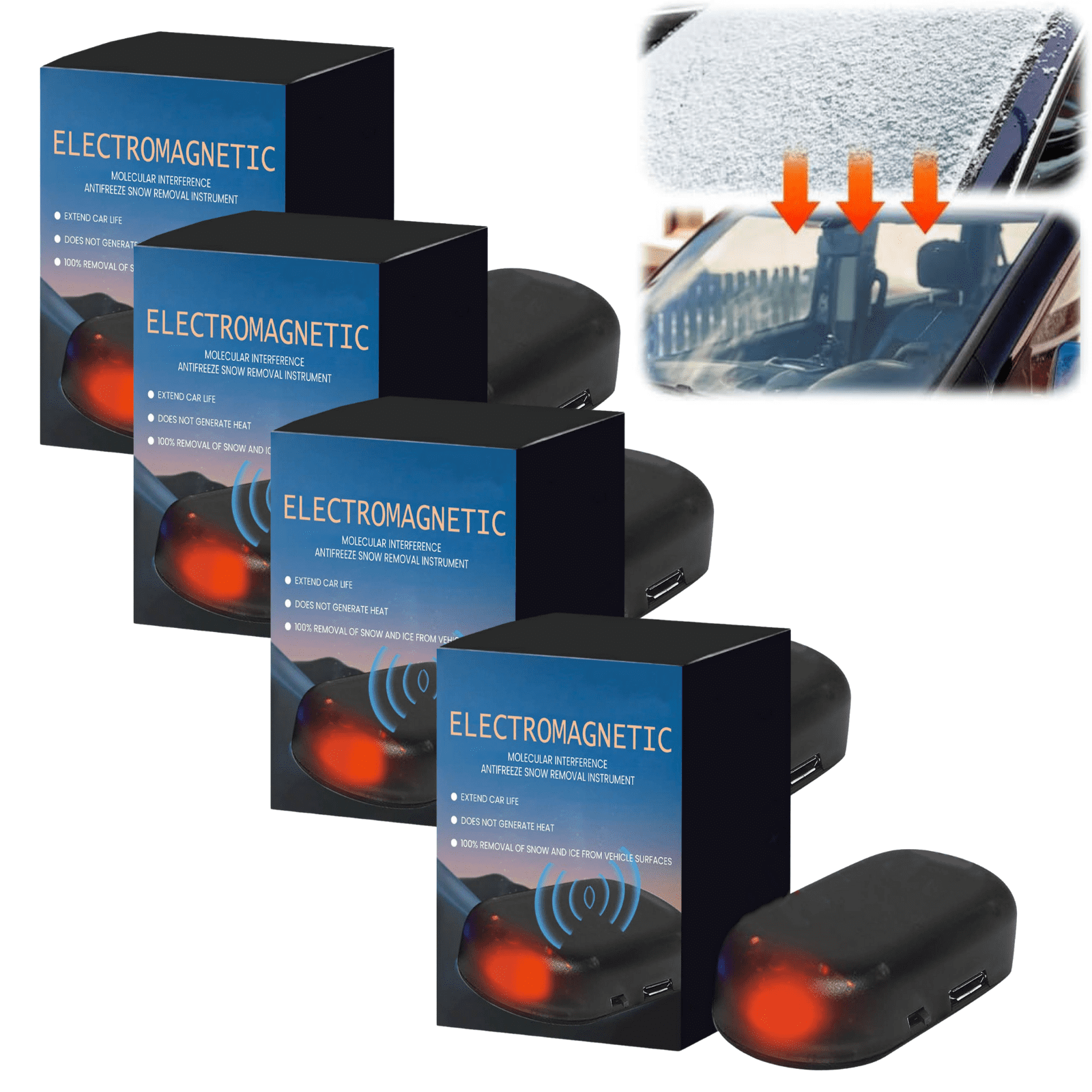 Anti-Freeze Electromagnetic Car Snow Removal Device, Electromagnetic ...