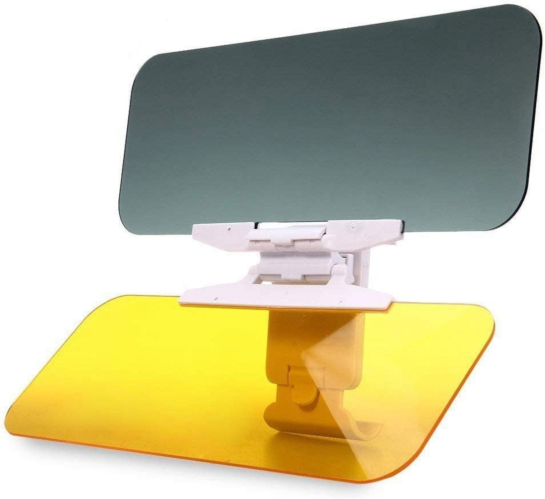 Anti-Glare Car Visor- Vehicle Visor Extension 2 In 1 for Day And Night ...