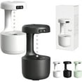Anti Gravity Humidifier – 800ml Cool Mist Air Humidifier with Raindrop ...