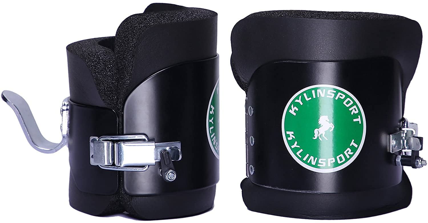 Anti Gravity Inversion Boots Abdominal Crunch Sit Up Bar Hooks Therapy ...