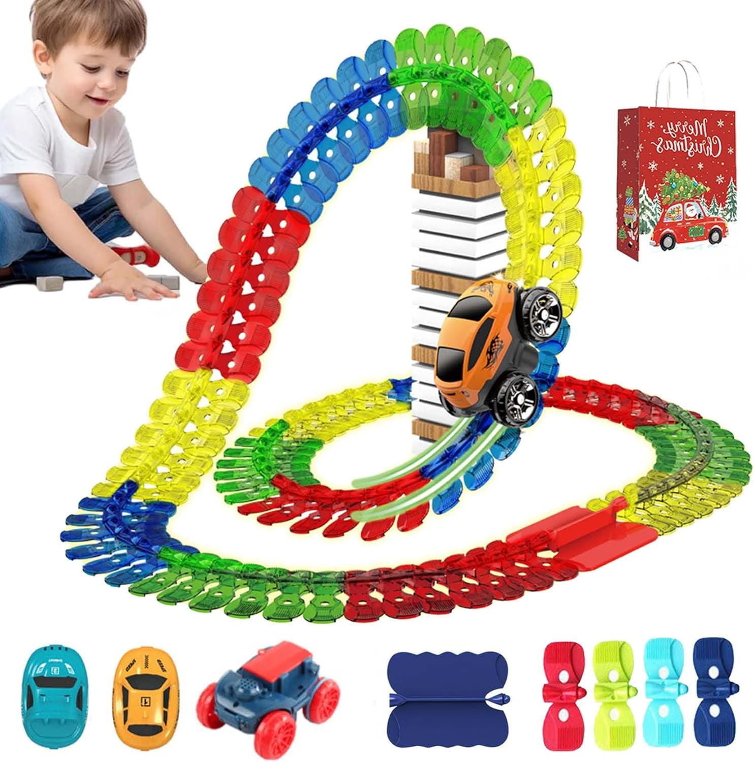 Anti Gravity Race Track with Car, Defy Gravity, 360° Electric Climbing ...