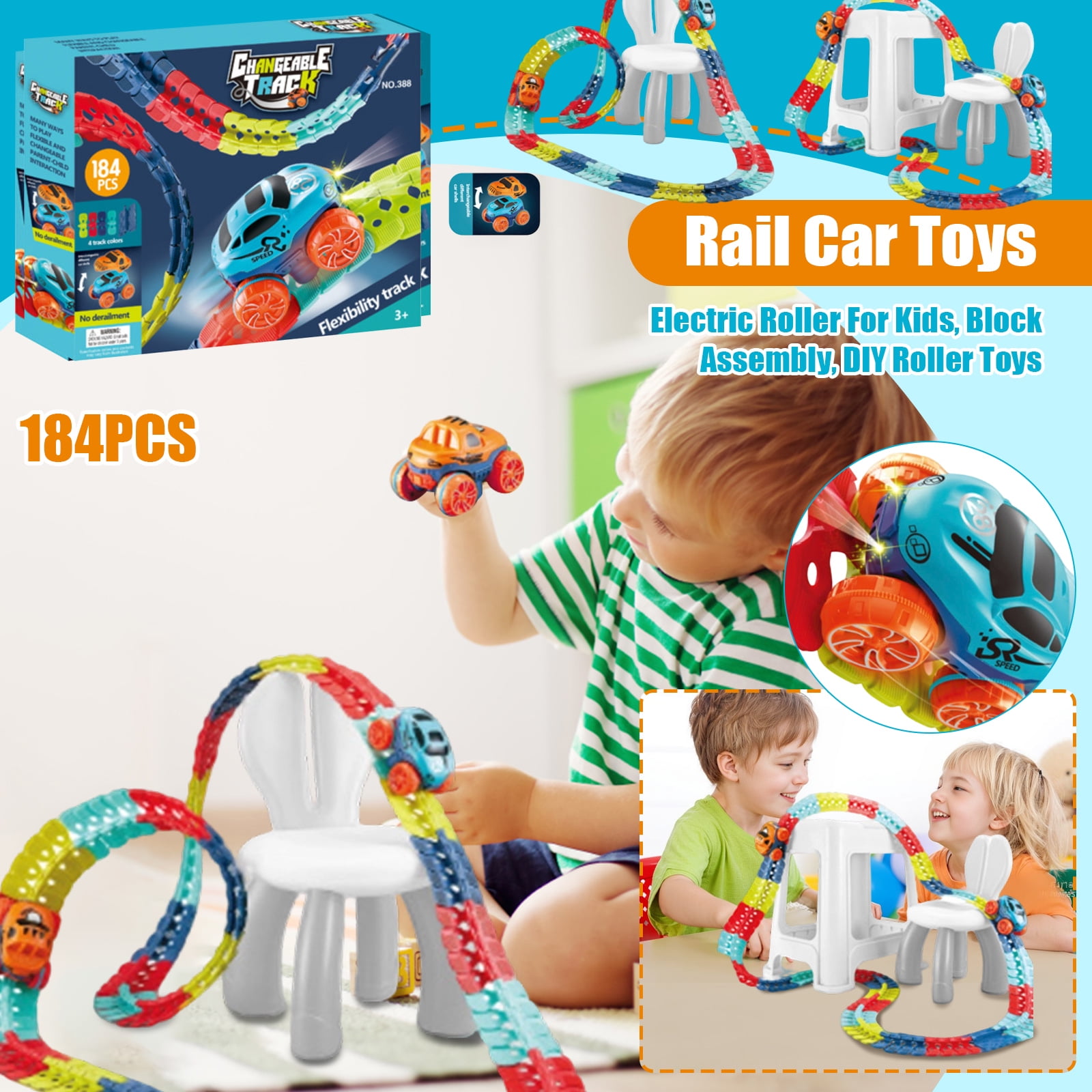 Anti Gravity Race Track with Car, SmartoonK-ids Antigravity Race Track ...
