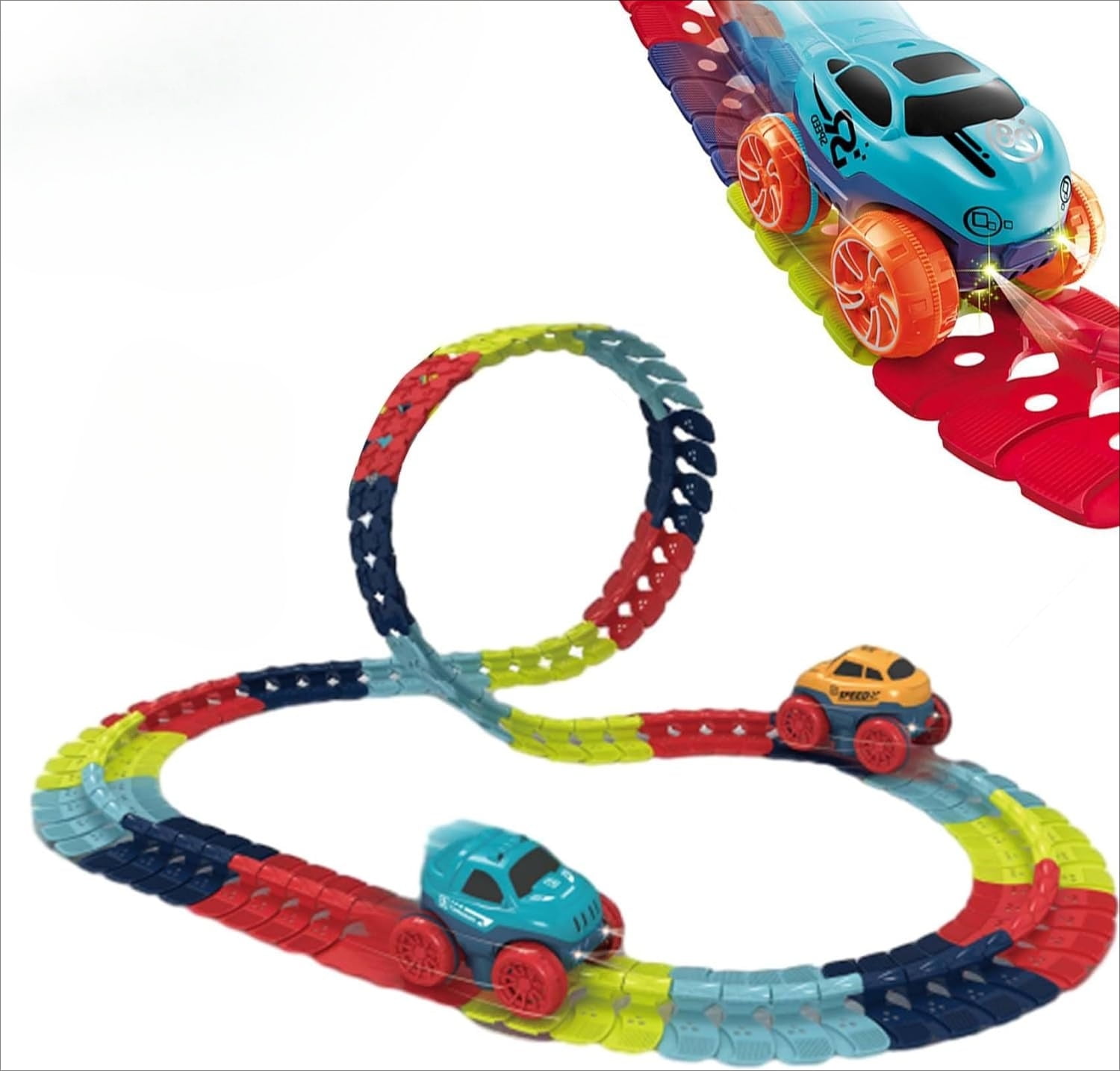 Anti Gravity Race Track with Car, 360° Electric Climbing Car Race Track ...