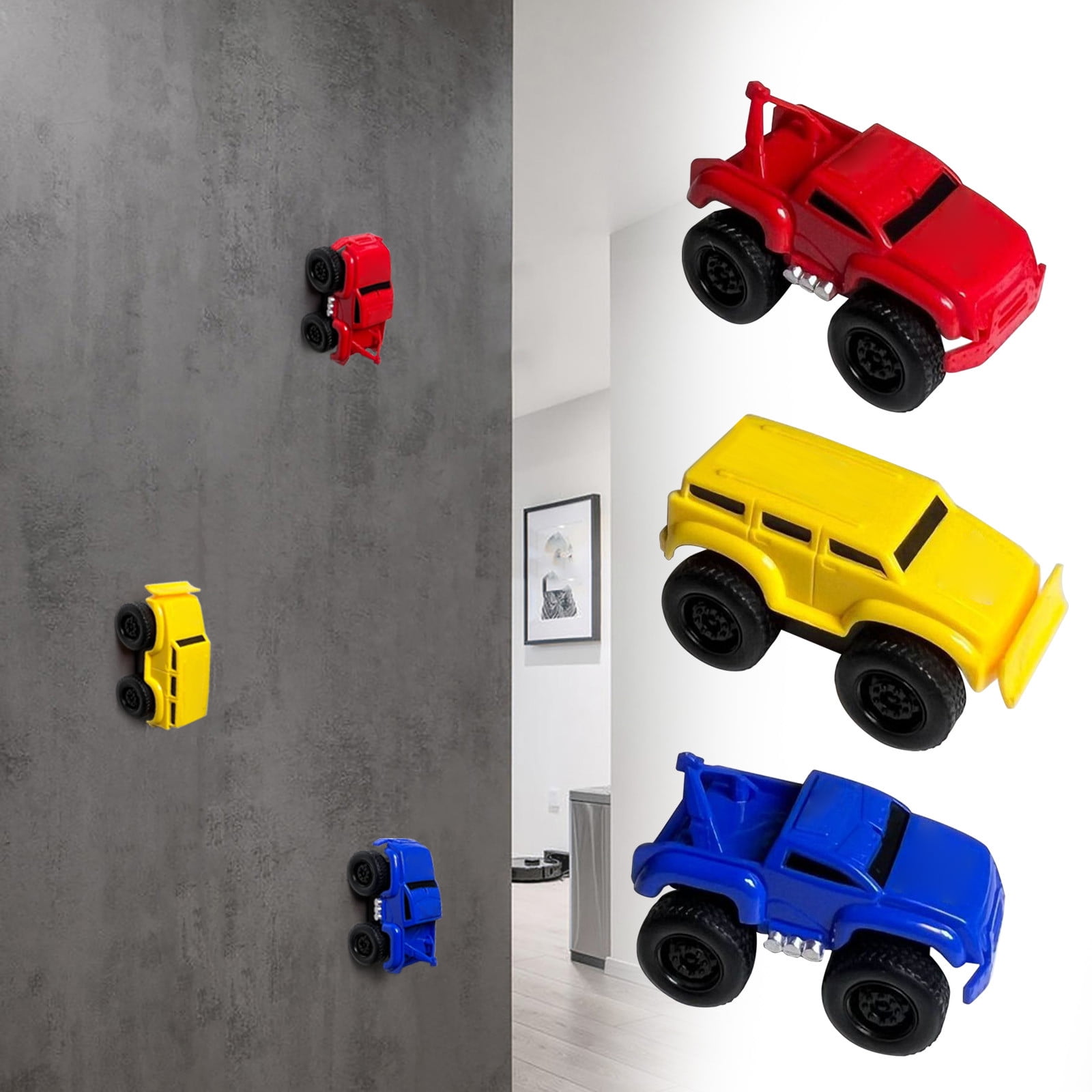 Anti-Gravity Wall Climbing Car Toy, Wall Climbing Car, Pull-Back ...