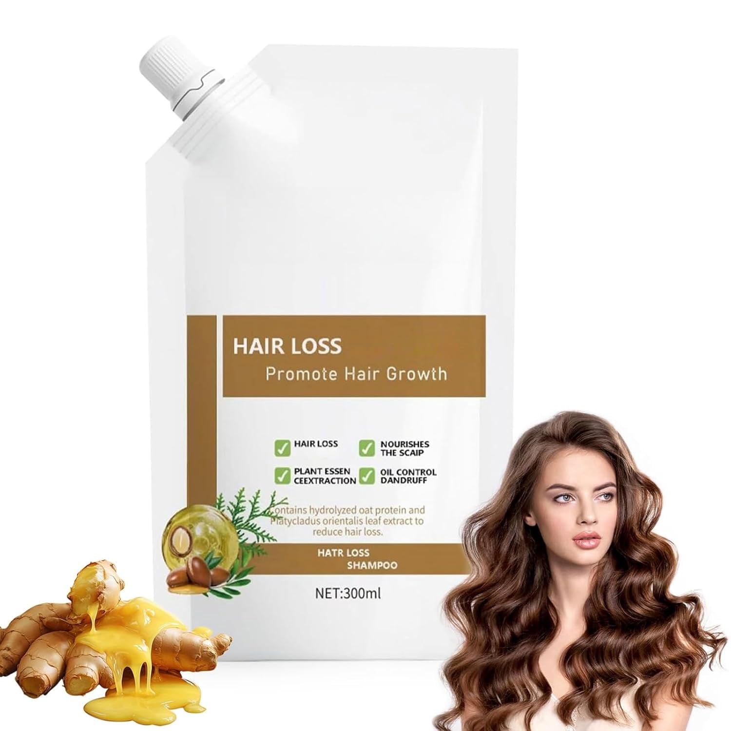 Anti-Hair Fall Hair Loss Shampoo, Anti-Hair Fall Promote Hair Growth ...