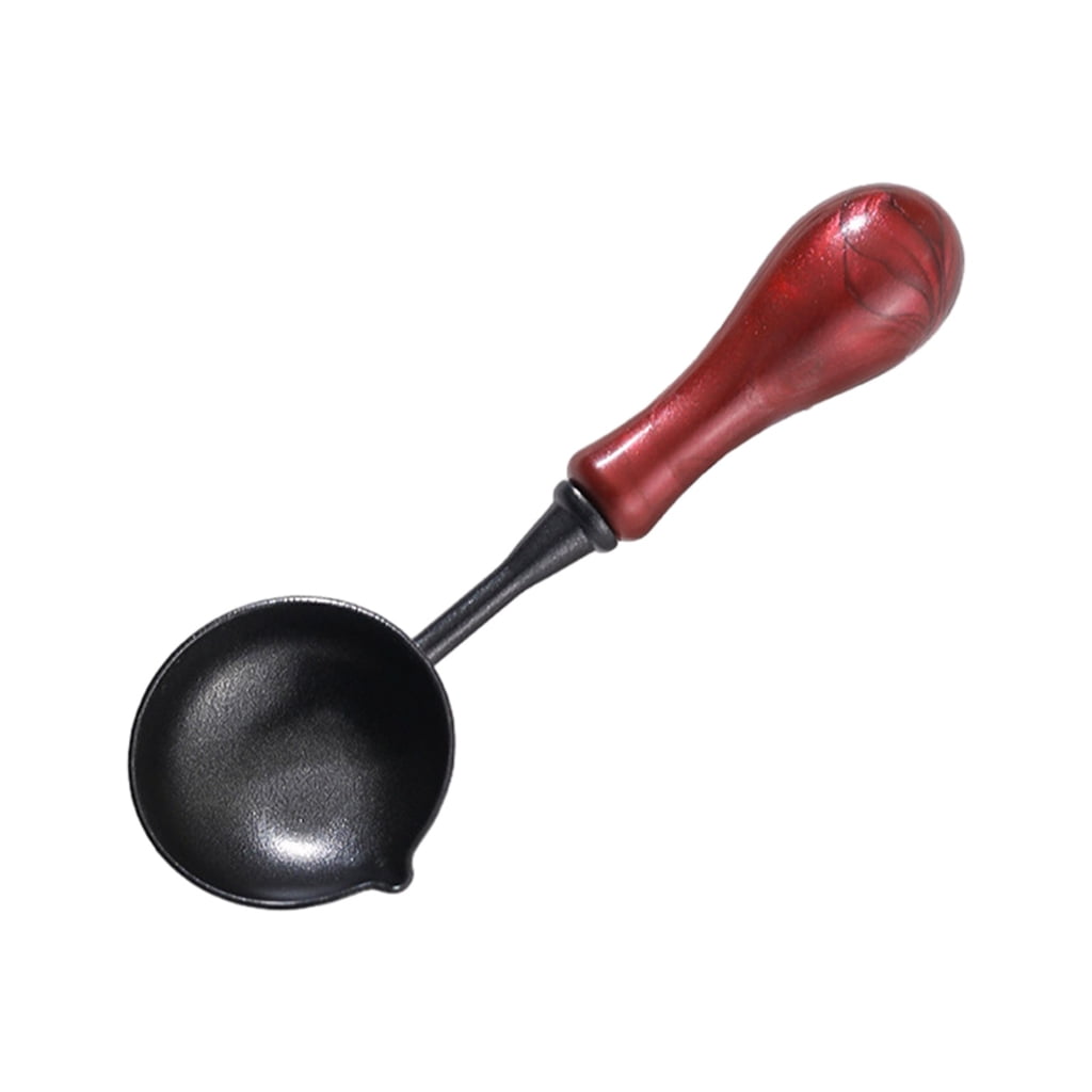 Anti-Hot Sealing Wax Spoon Long Handle Wax Stamping Spoon Fire Paint ...