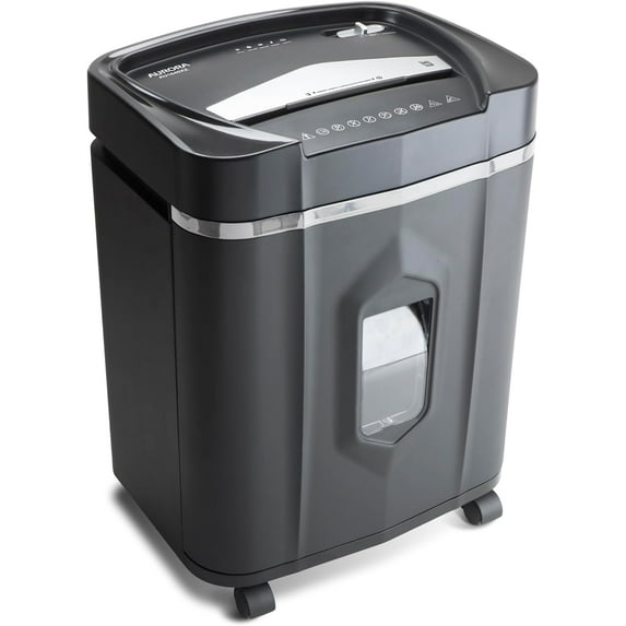 Anti-Jam 16-Sheet Crosscut Paper/CD and Credit Card Shredder/ 5-Gallon ...
