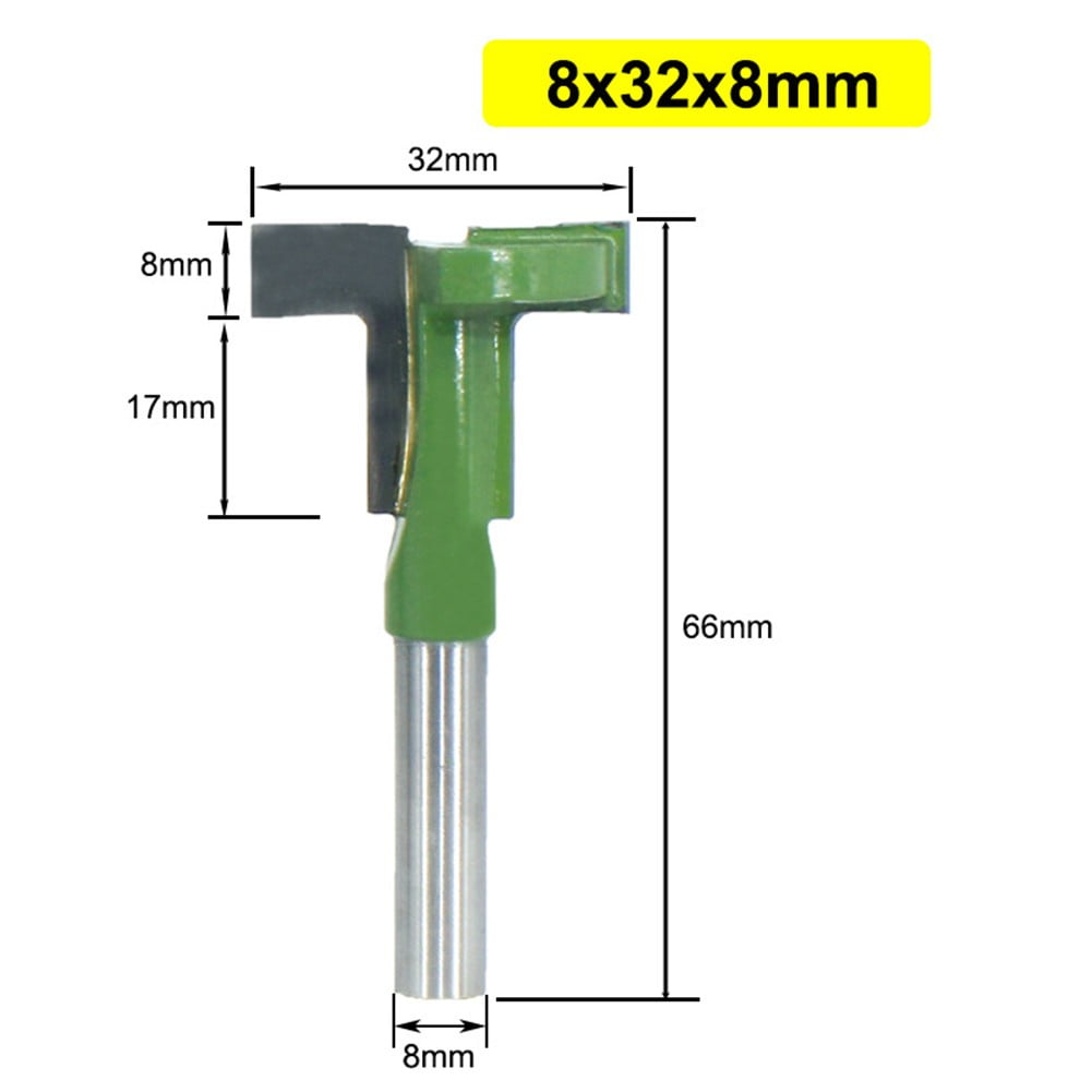 Anti Kickback Design Router Bit T-Slot 8mm Shank Hand Making A Drawer ...