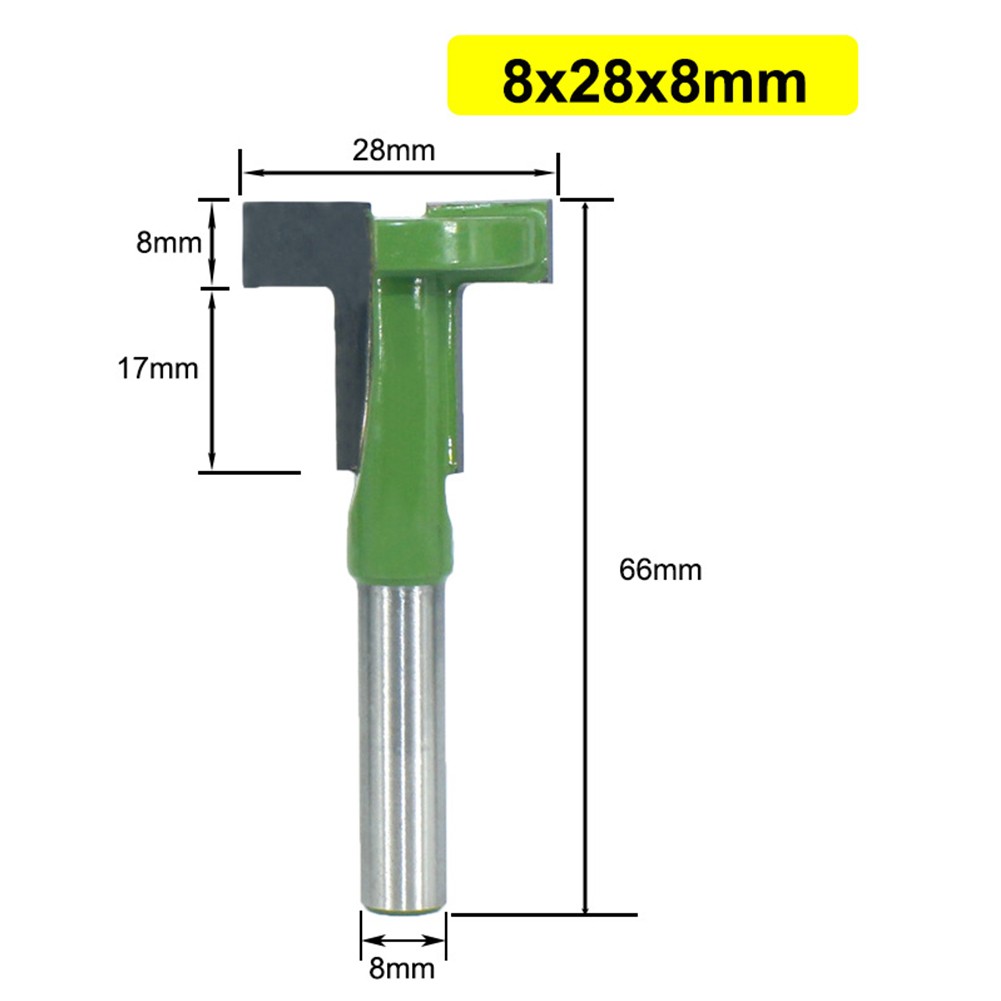 Anti Kickback Design Router Bit T-Slot 8mm Shank Hand Making A Drawer ...