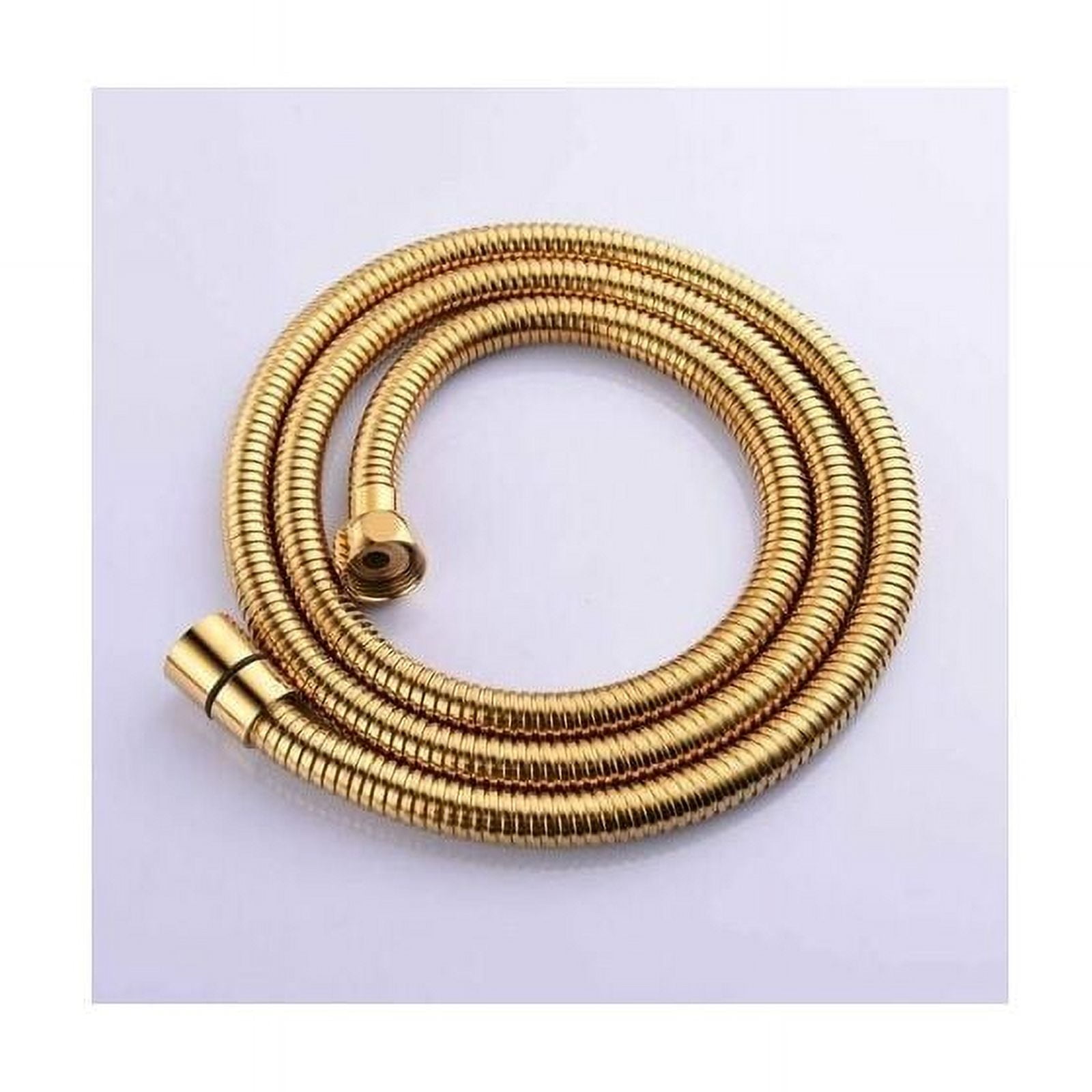 Anti-Kink Shower Hose, 78" (2m) with Gold Plating for a Luxurious ...
