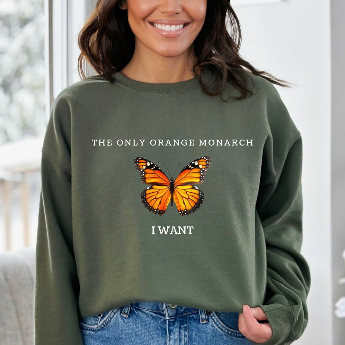 Anti Monarchy Orange Monarch Butterfly Shirt, Resist Tee - Walmart.com