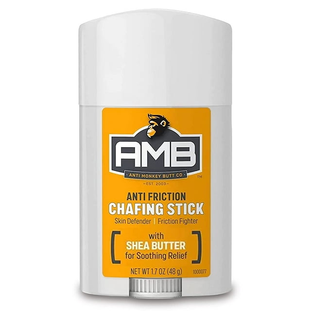 Anti Monkey Butt Anti Chafing Stick, Friction Fighter with Shea Butter ...