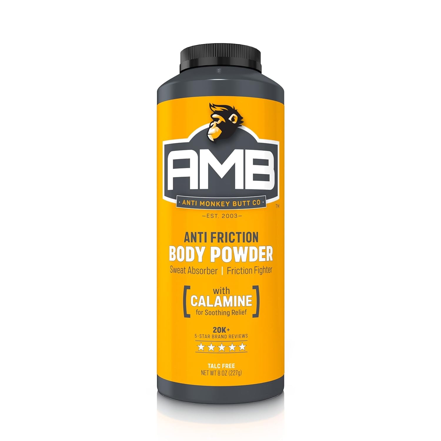 Anti Monkey Butt Anti Friction Body Powder With Calamine, 8 Oz, 3 Pack ...