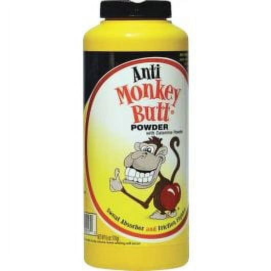 Anti Monkey Butt Anti Friction Body Powder, 6 Ounce, Friction Defense ...