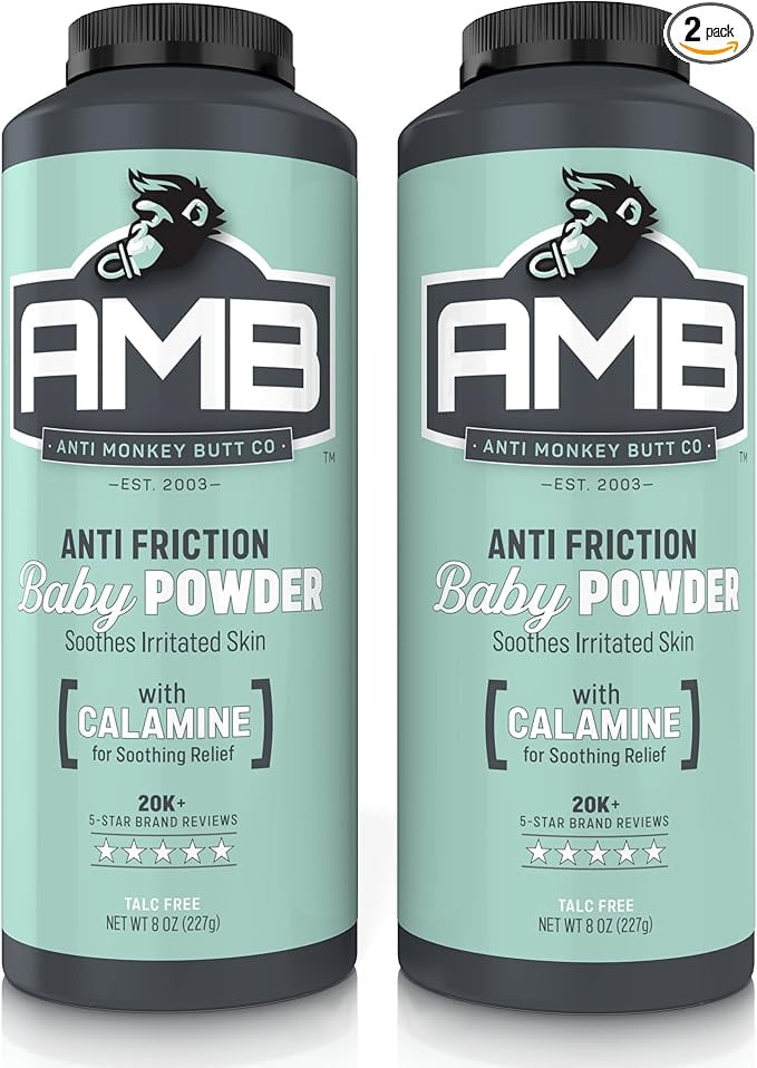 Anti Monkey Butt Baby Powder - Cornstarch, Diaper Rash Prevention, Talc ...