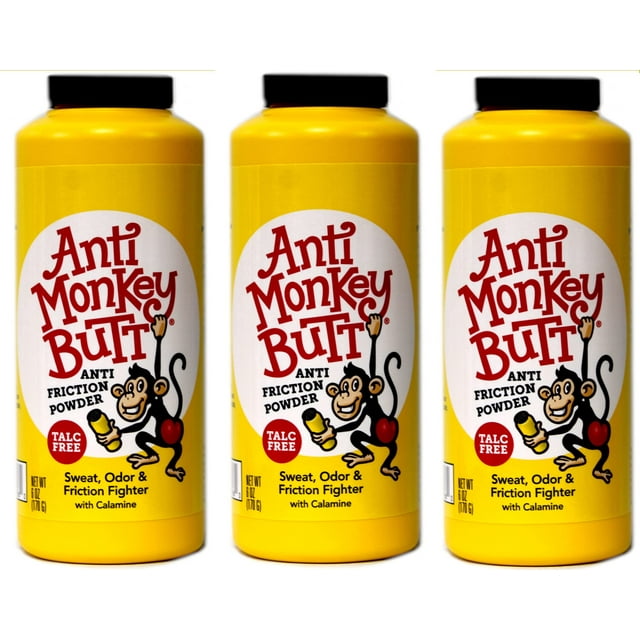 Anti Monkey Butt Absorbent Men's Body Powder for Skin - Walmart.com