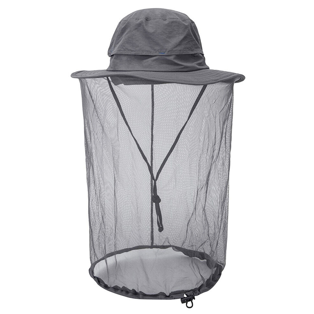 RYGRZJ Midge-Mosquito-Insect-Hat-Bug-Mesh-Head-Net-Face-Head-Protector ...