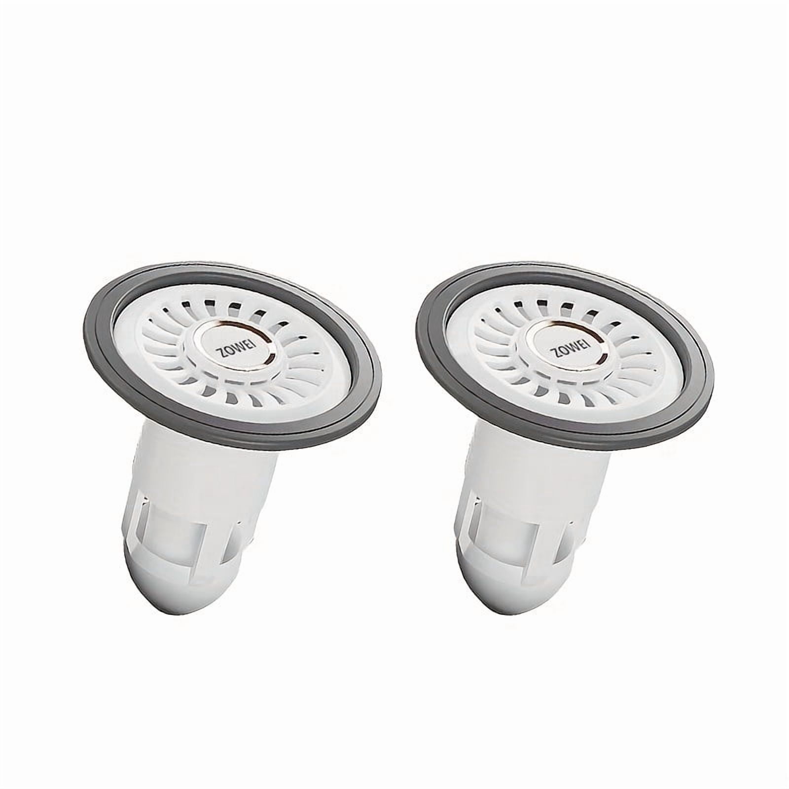 Anti-Odor Silicone Floor Drain Plug - Bathroom Sewer Pipe Cover for ...